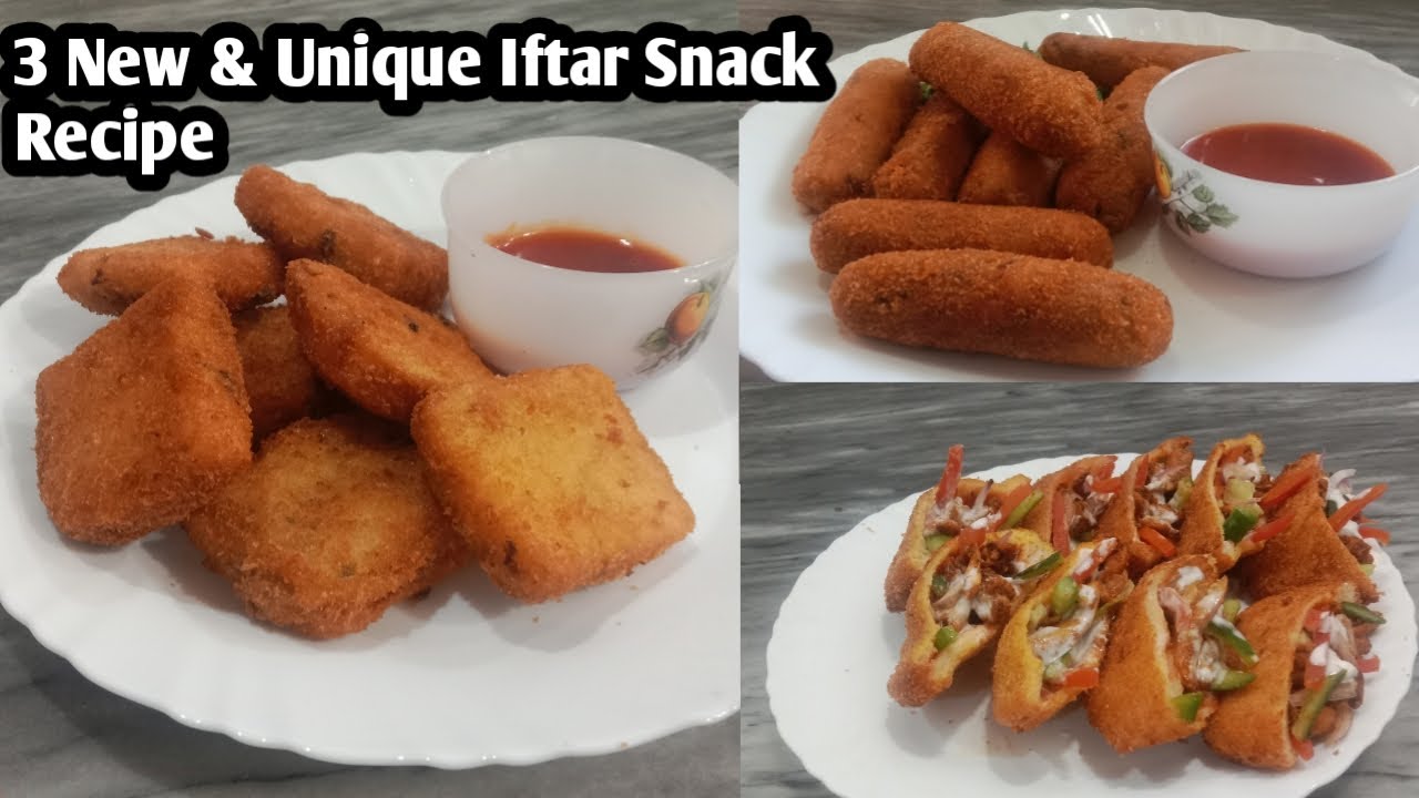 3 New & Unique Iftar Snack Recipe | Ramadan Special Recipe | Iftar ...