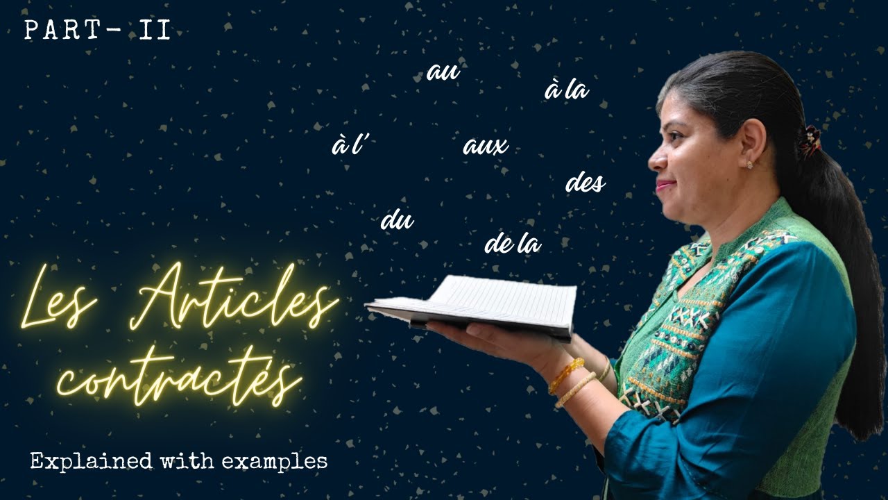 Les articles contractés au, à la, aux, du, de la, des..... - YouTube