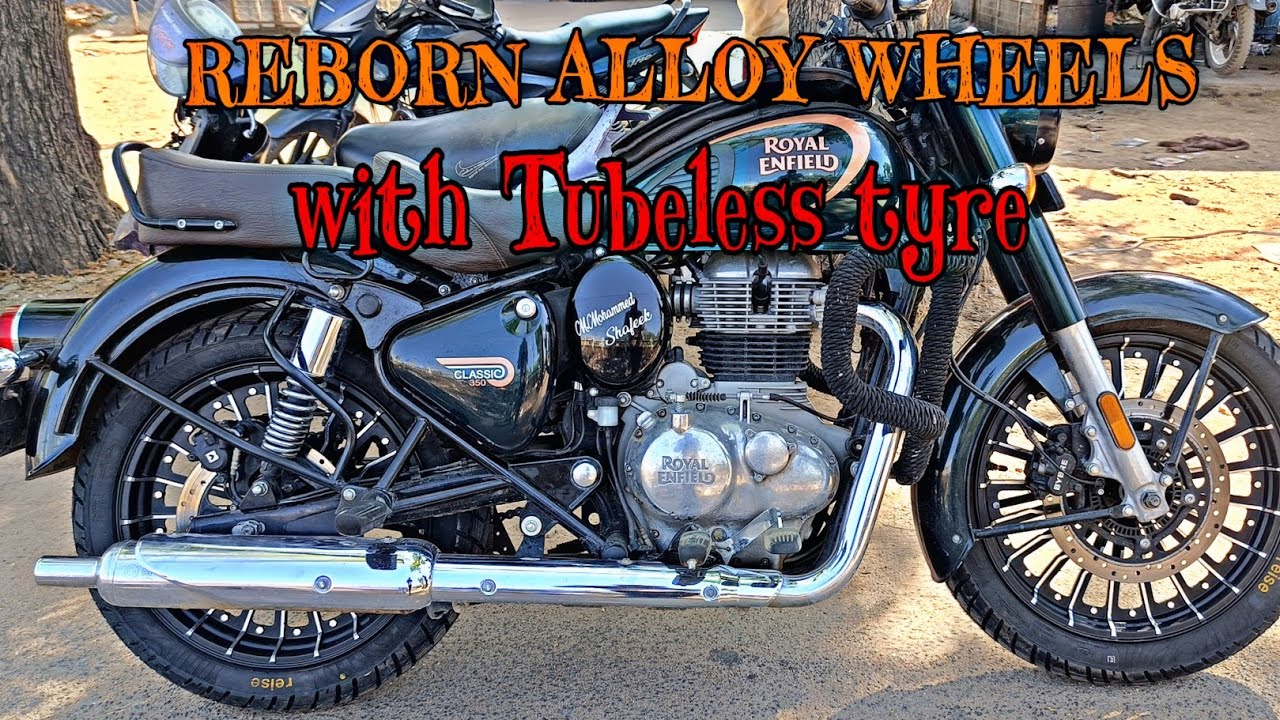 Royal Enfield alloy wheels - YouTube