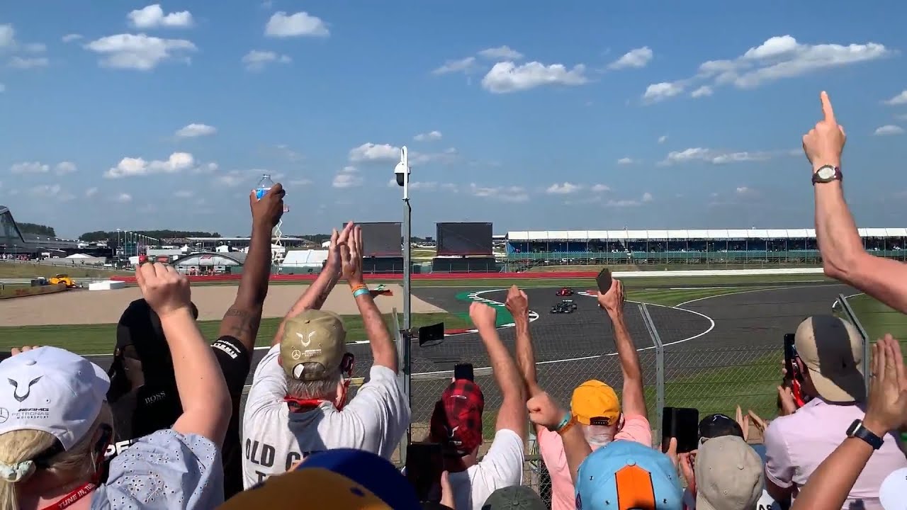 Grandstand View of Vale | 2021 British GP - YouTube