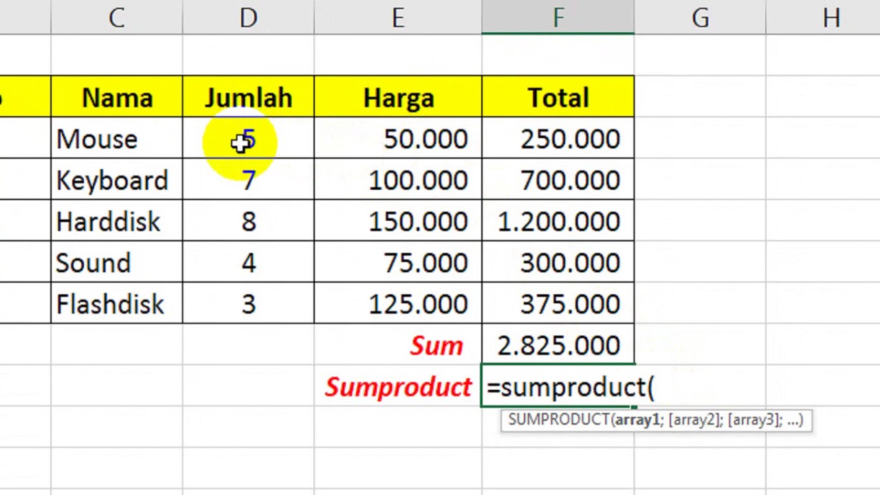 Rumus Sum Excel Tidak Berfungsi - Riset Rumus Sum Excel Tidak Berfungsi - Riset