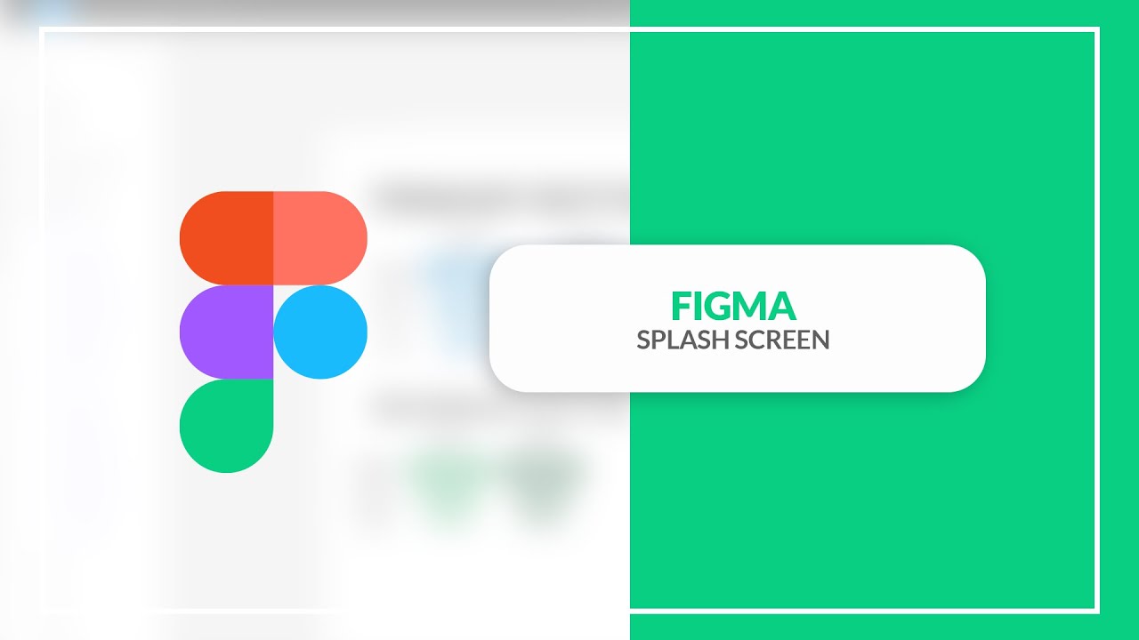 Figma - create splash animation - YouTube