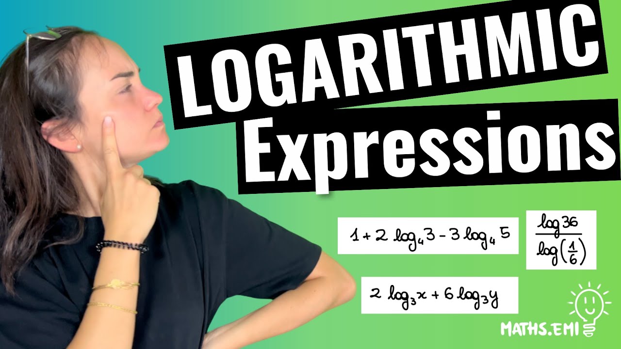 Expression with logarithms - YouTube