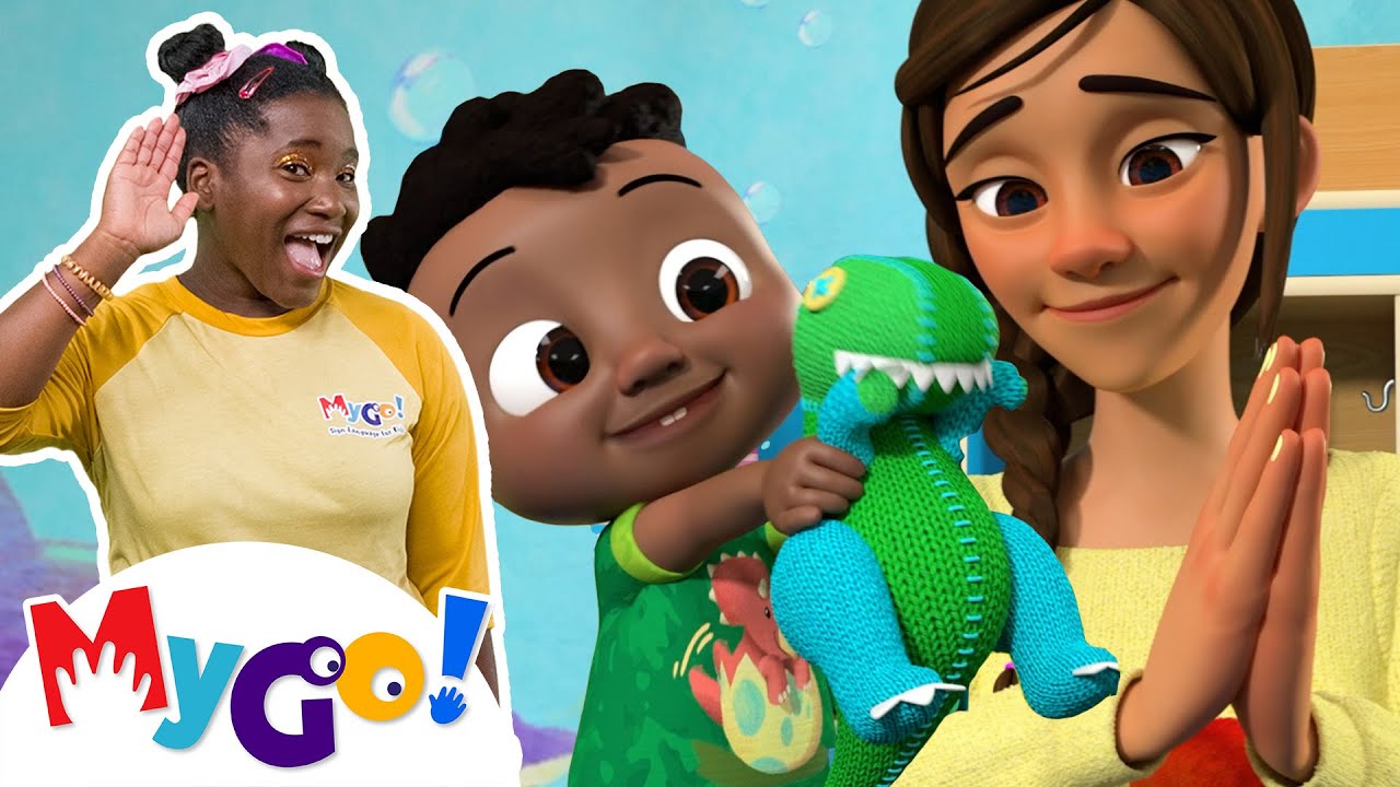 Hello Song | MyGo! Sign Language For Kids | CoComelon | MyGo! Sign ...