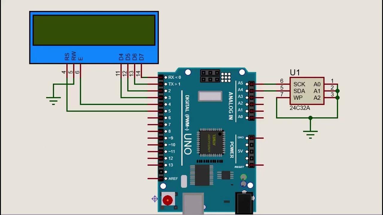 Gravando int na memória EEPROM I2C Arduino - YouTube