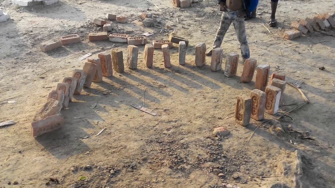 Bricks chain reaction(2) - YouTube