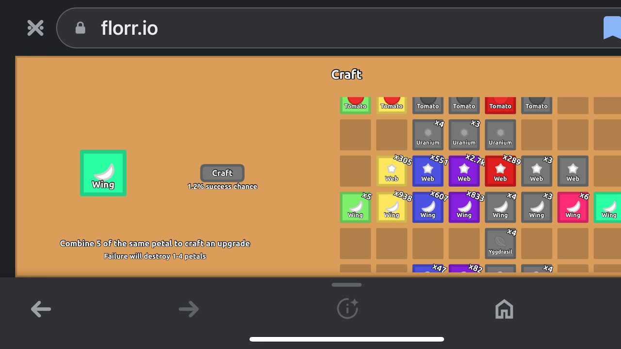 [florr.io]Eui full video craft SUPER WING - YouTube