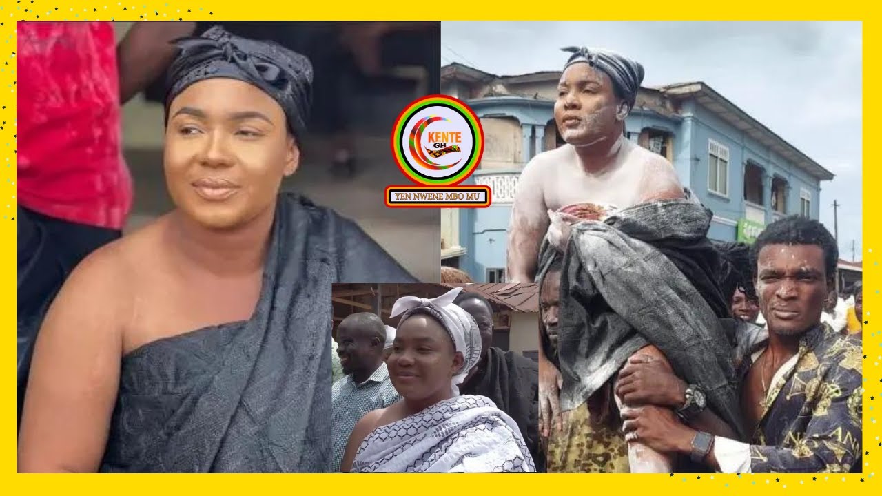 Donpem Hemaa: Actress Louisa Adinkra Is Enstooled As A Queen Mother At ...