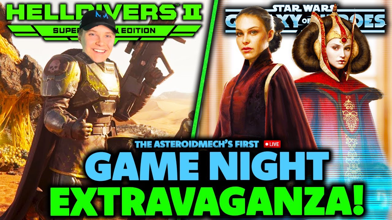Random Game Night Extravaganza w/ YOU! SWGoH Amidala Conquest ...