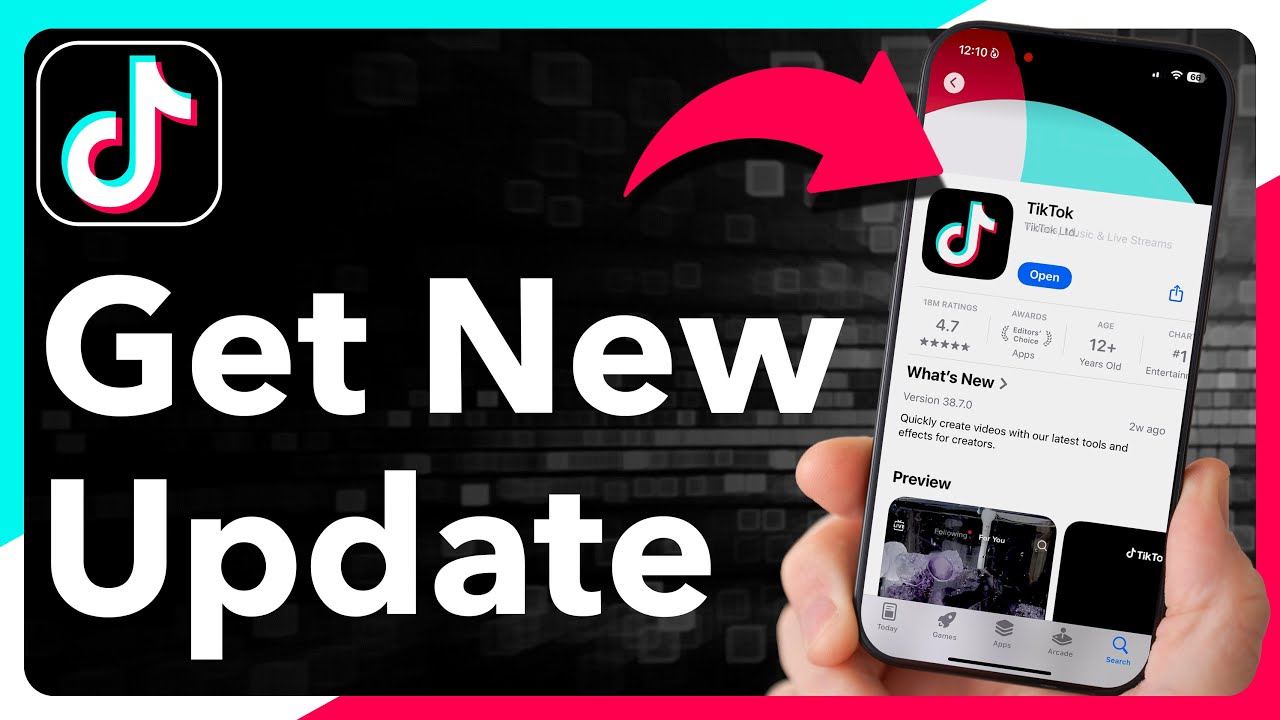 How To Get New TikTok Update - YouTube