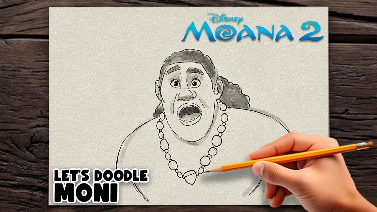 LET'S DOODLE - MONI (DRAW LIKE A DISNEY ANIMATOR, EASY!) #Moni # ...