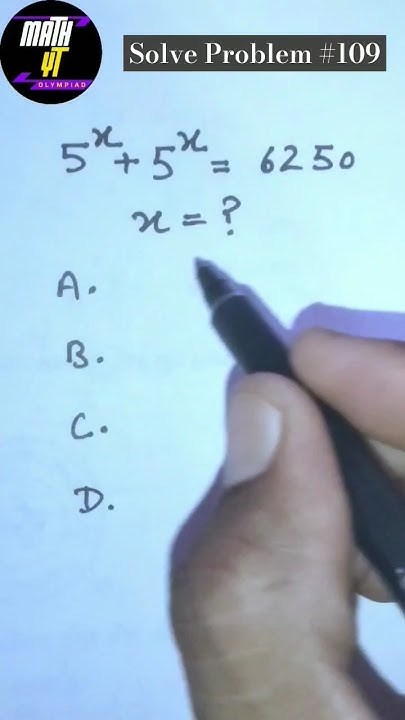 Solve Problem #109 - YouTube