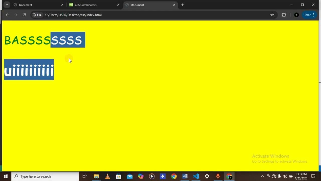 CSS selectors - YouTube