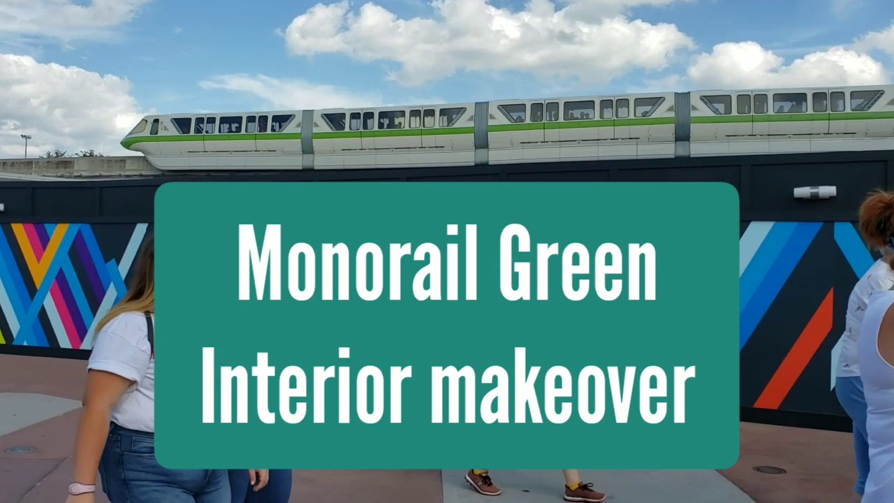 Monorail Green returns to service at Walt Disney World with new ...