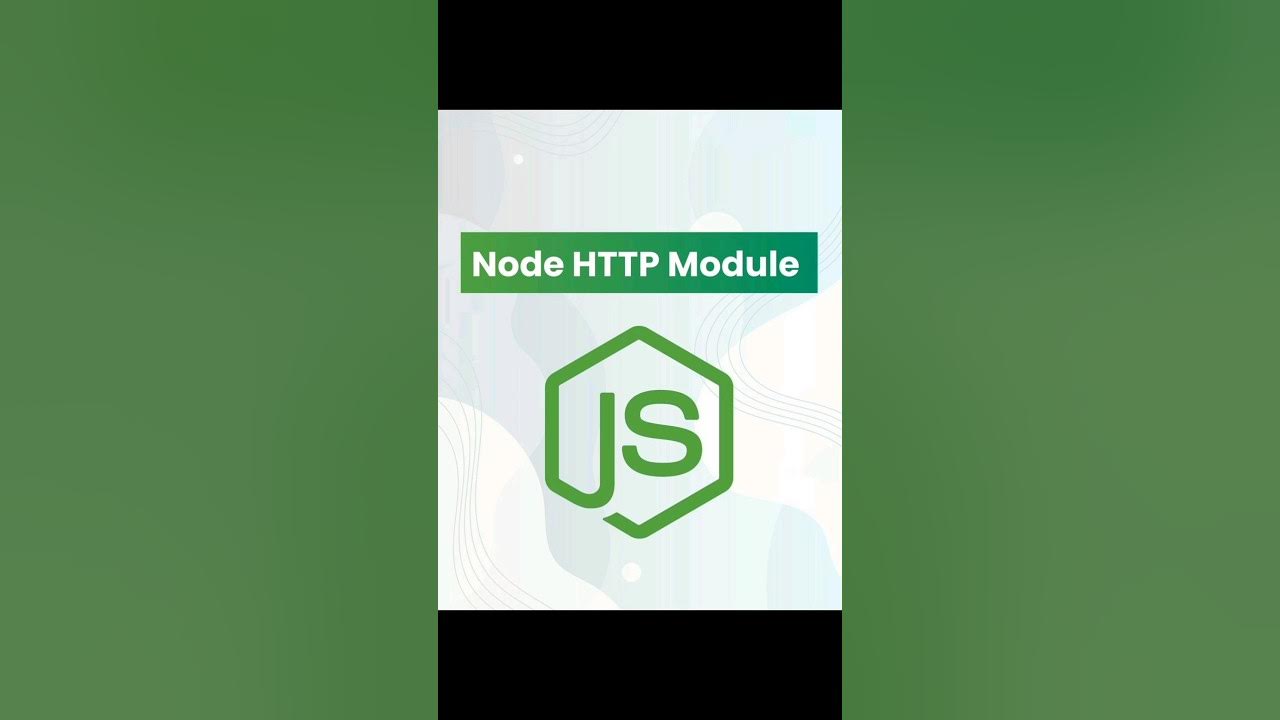 🔥HTTP Module In NodeJS | Node Js HTTP Module #coding #nodejs #webdevelopment #shorts - YouTube