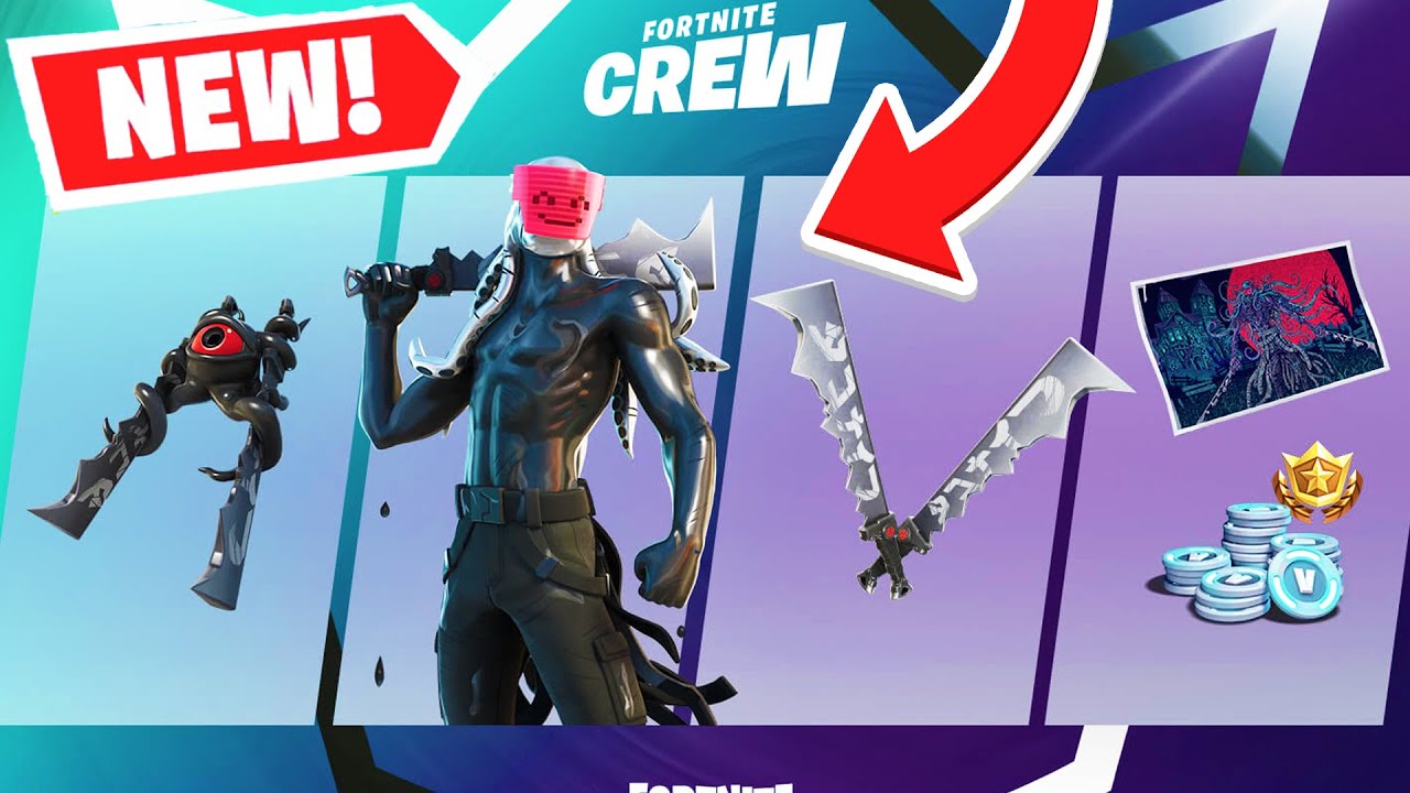 The NEW NOVEMBER 2022 CREW PACK REVEALED! (Fortnite Season 4) - YouTube