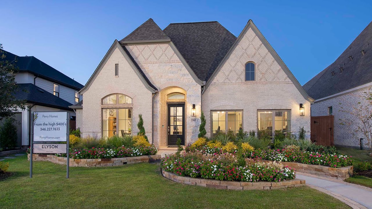 Perry Homes in Elsyon 55' - YouTube