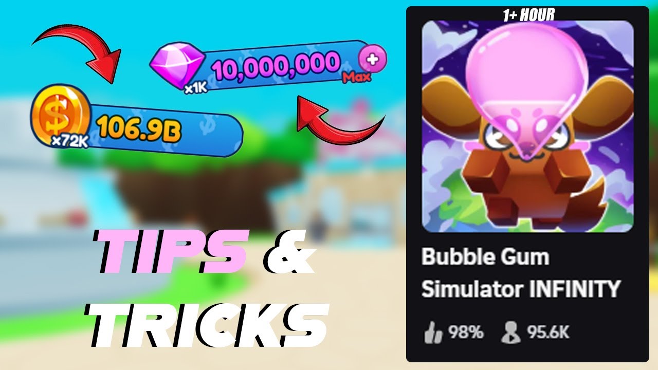 The Best Tips & Tricks for Bubble Gum Simulator INFINITY! NEW | GET ...