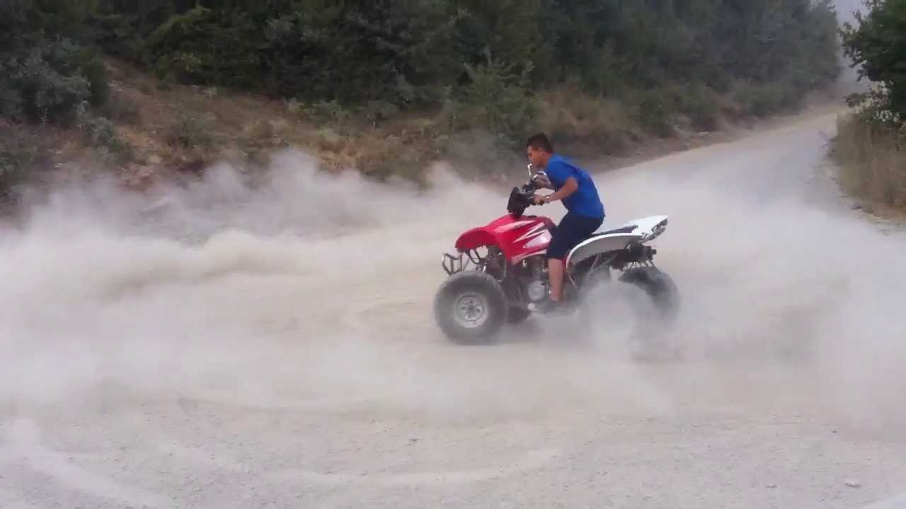 ATV 250cc drifting - YouTube