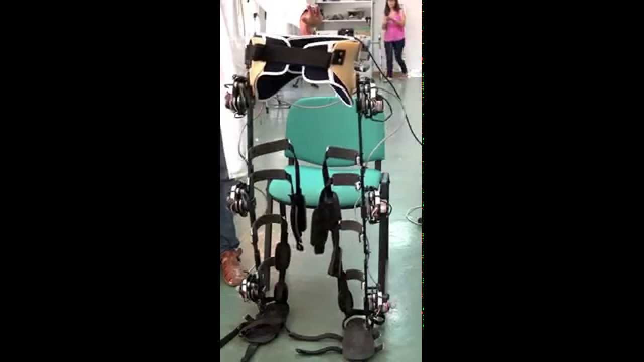 Exo-H2 standing up and walk. - YouTube