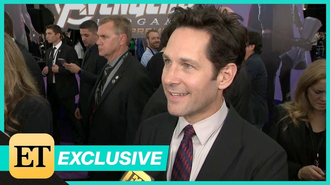 Avengers: Endgame Premiere: Paul Rudd FULL INTERVIEW (Exclusive) - YouTube