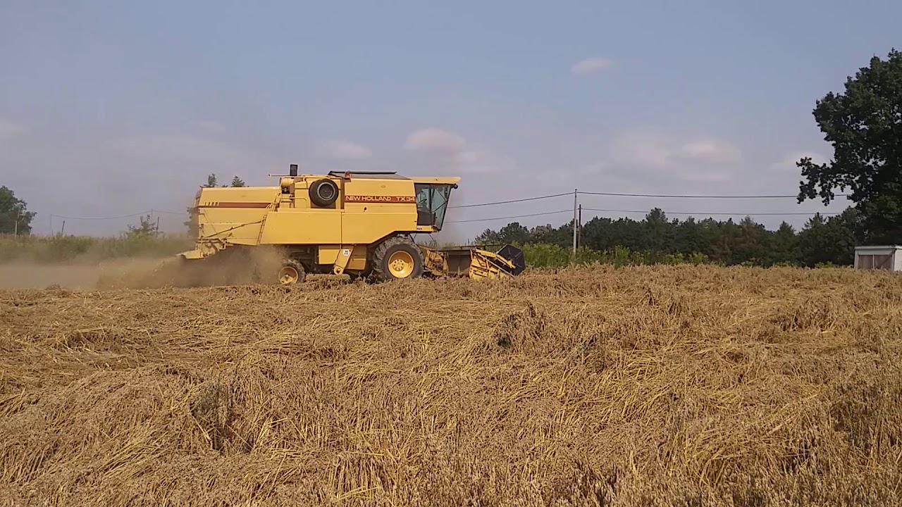 New holland TX34 Hydro - YouTube