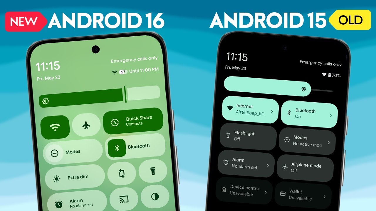 Android 16 DESTROYS Android 15!? 🤯Full Side-by-Side Comparison! - YouTube