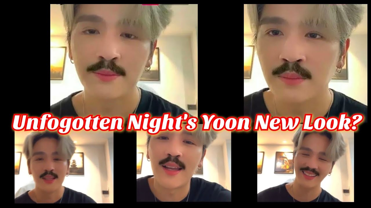 "Unforgotten Night" Lead BL Actor Yoon Goes LIVE with his Co-Stars ...