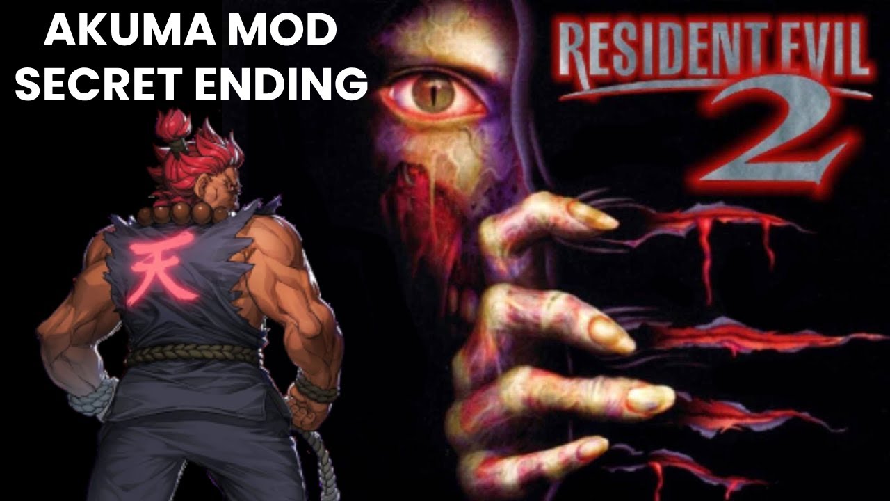 AKUMA MOD | Resident Evil 2 | Full Playthrough WITH Secret ENDING - YouTube
