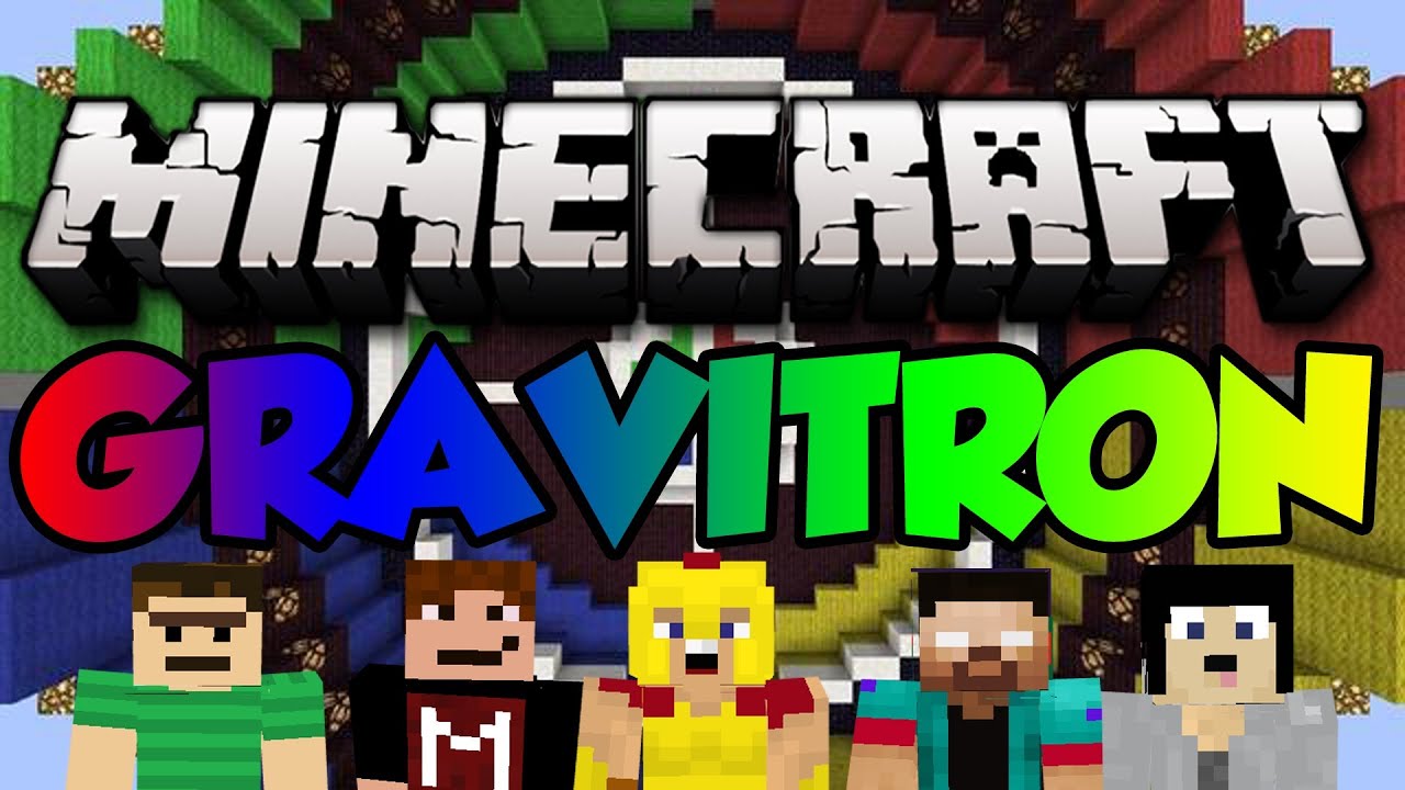 MIINECRAFT MINIGAME - GRAVITRON - W/ SGCBarbierian , STEVE , and ...