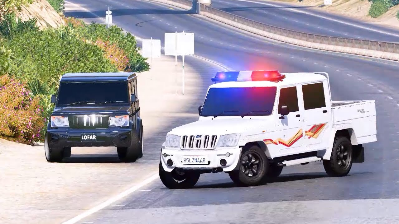 POLICE CAMPER CHASE BOLERO GTA 5 new bolero status video - YouTube