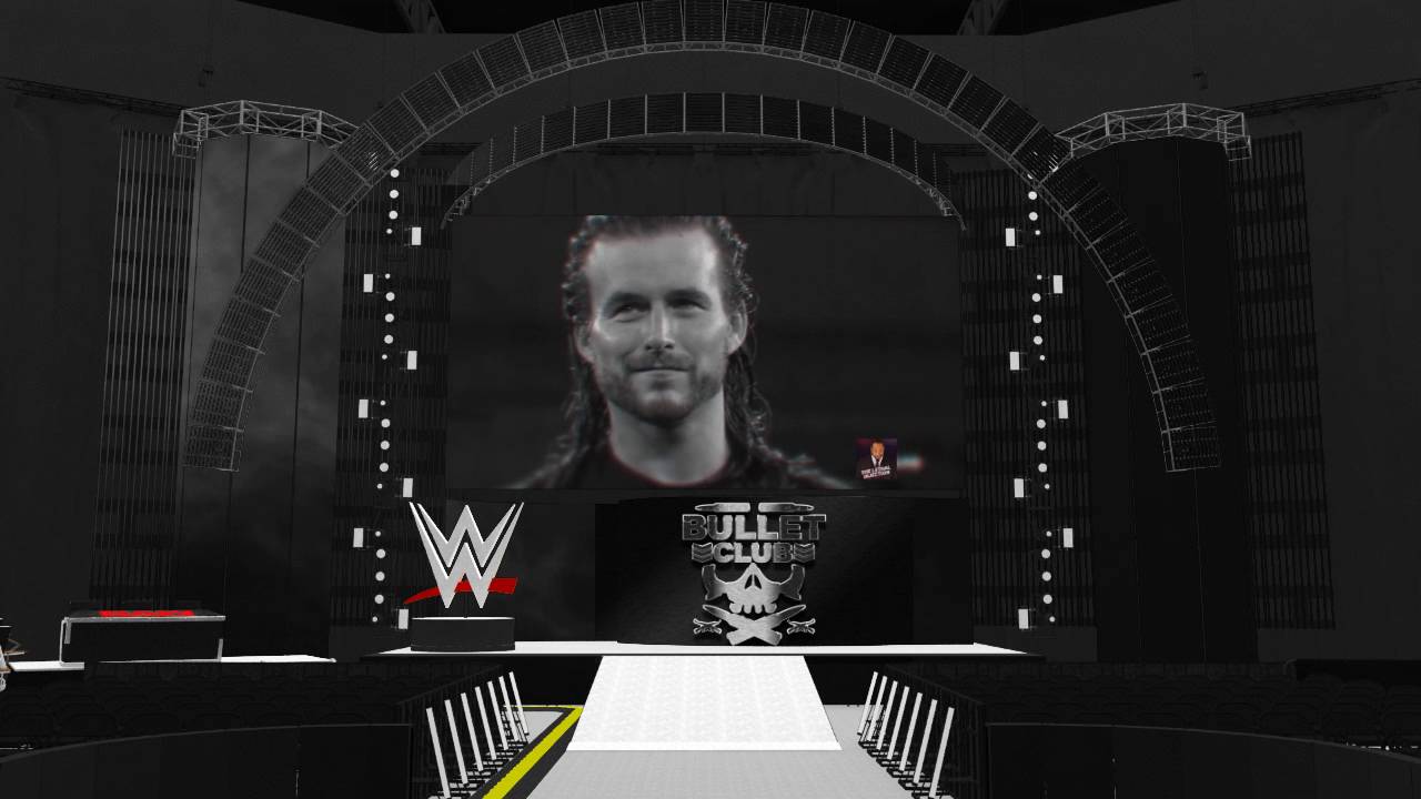 WWE RAW Stage Animation Adam Cole - YouTube
