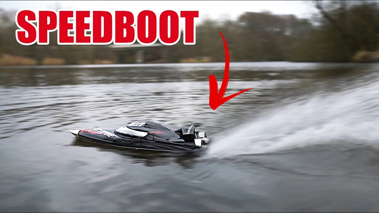 DAS SCHNELLSTE RC SPEEDBOOT FÜR ANFÄNGER? | UNBOXING - REVIEW - TEST ...
