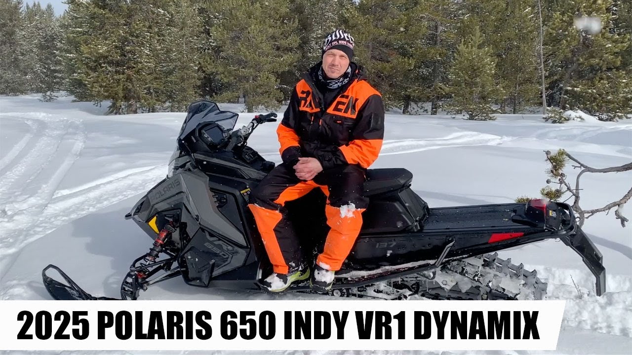 2025 Polaris 650 INDY VR1 Dynamix - YouTube