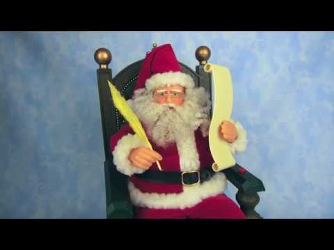 Singing Santa - YouTube