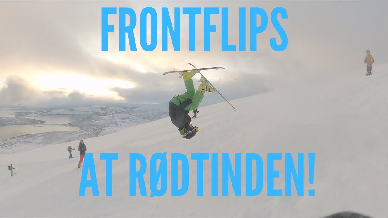 Morning Randonee ski tour at Rødtinden - YouTube