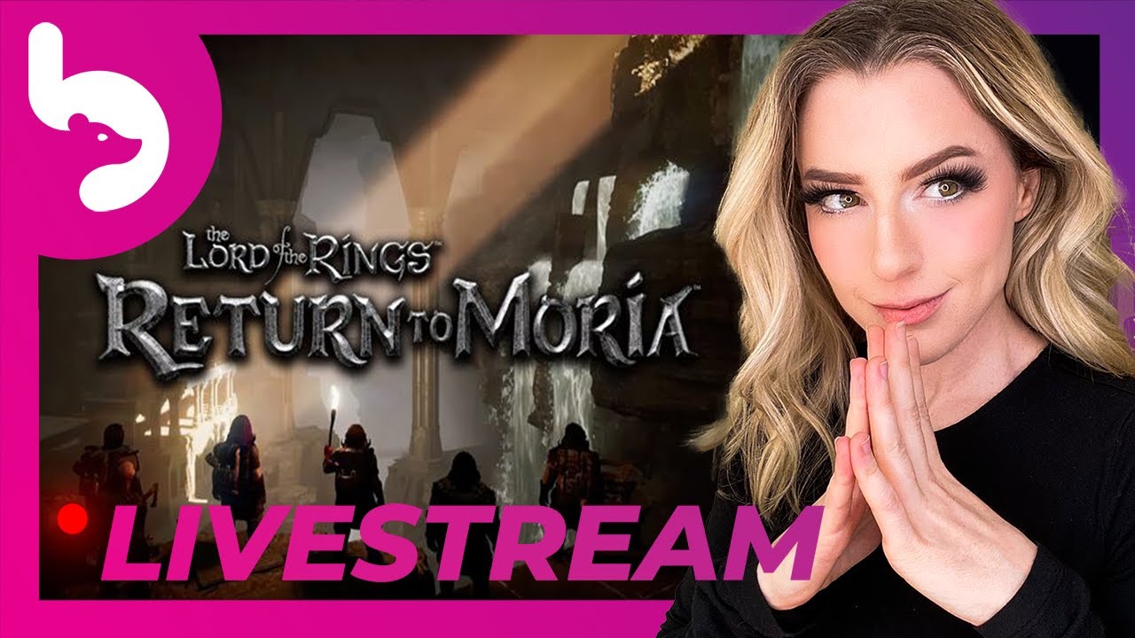 🔴 LIVE - RETURN TO MORIA: TRYING TO REBUILD THE BRIDGE OF KHAZAD-DUM ...