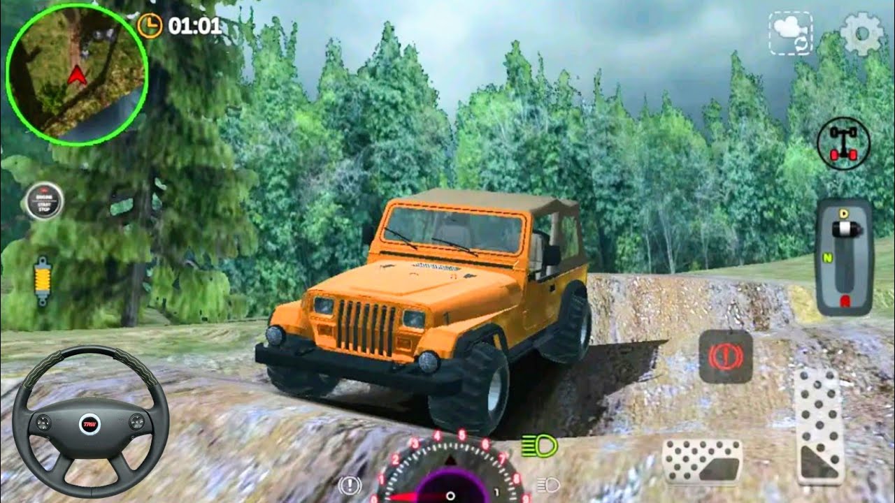 American 4x4 Offroad Simulator - 3D Mountain Jeep Driver Simulator ...