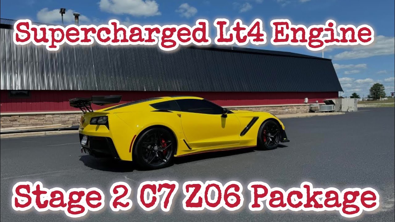 The perfect C7 Z06 700 whp stage 2 package for your Corvette BTR PDS ...