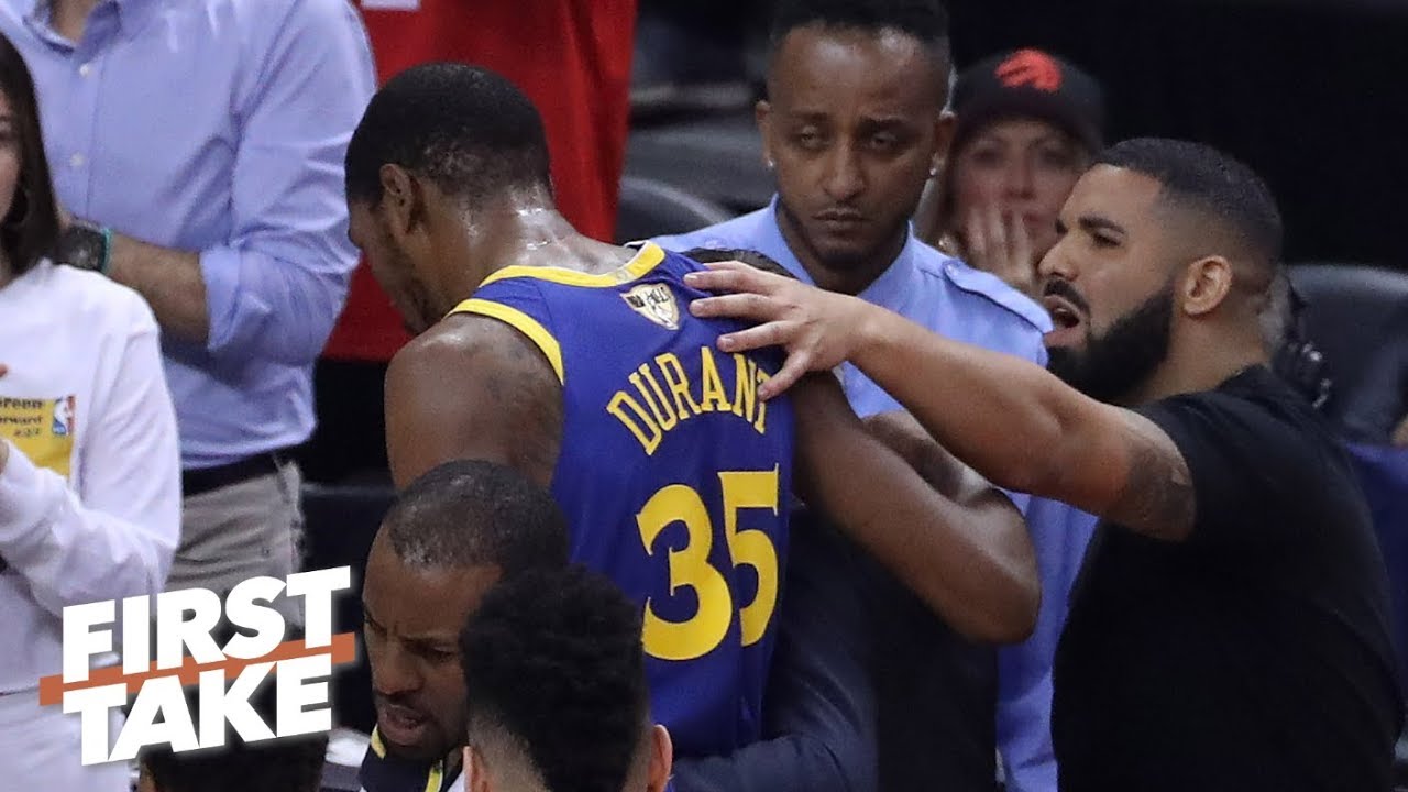 Raptors fans had an honest reaction by cheering KD’s injury – Max ...