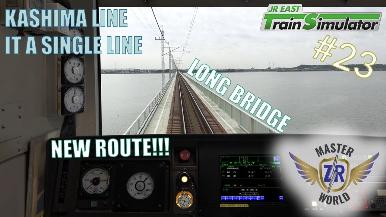 FIRST LOOK! New Route Dropped! | Kashima Line | JR East Train Simulator ...