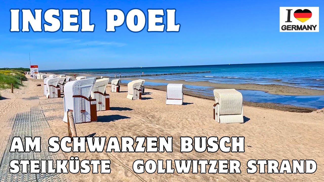 INSEL POEL - Am Schwarzen Busch - Gollwitzer Strang - Steilküste ...