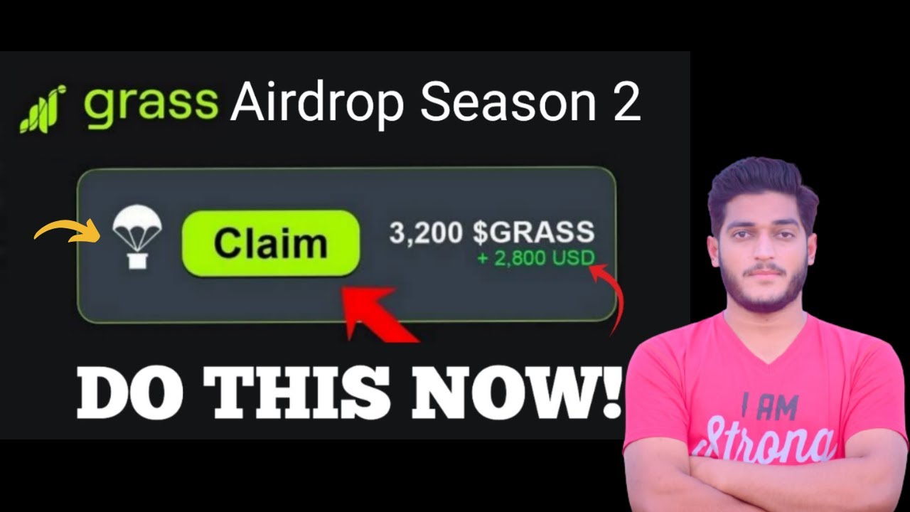 Grass Airdrop Season 2 Claiming Date || Grass Airdrop Season 2 Update ...