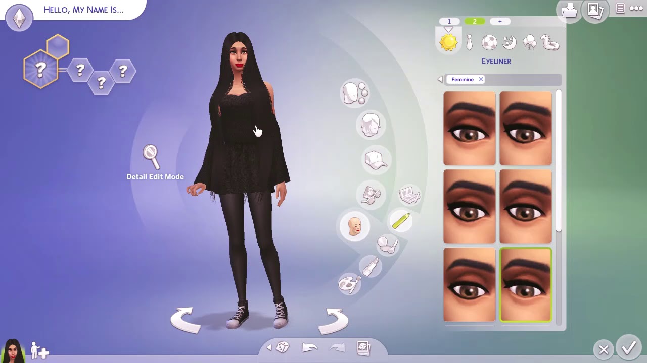 Making Cardi B a sims 4 gameplay - YouTube