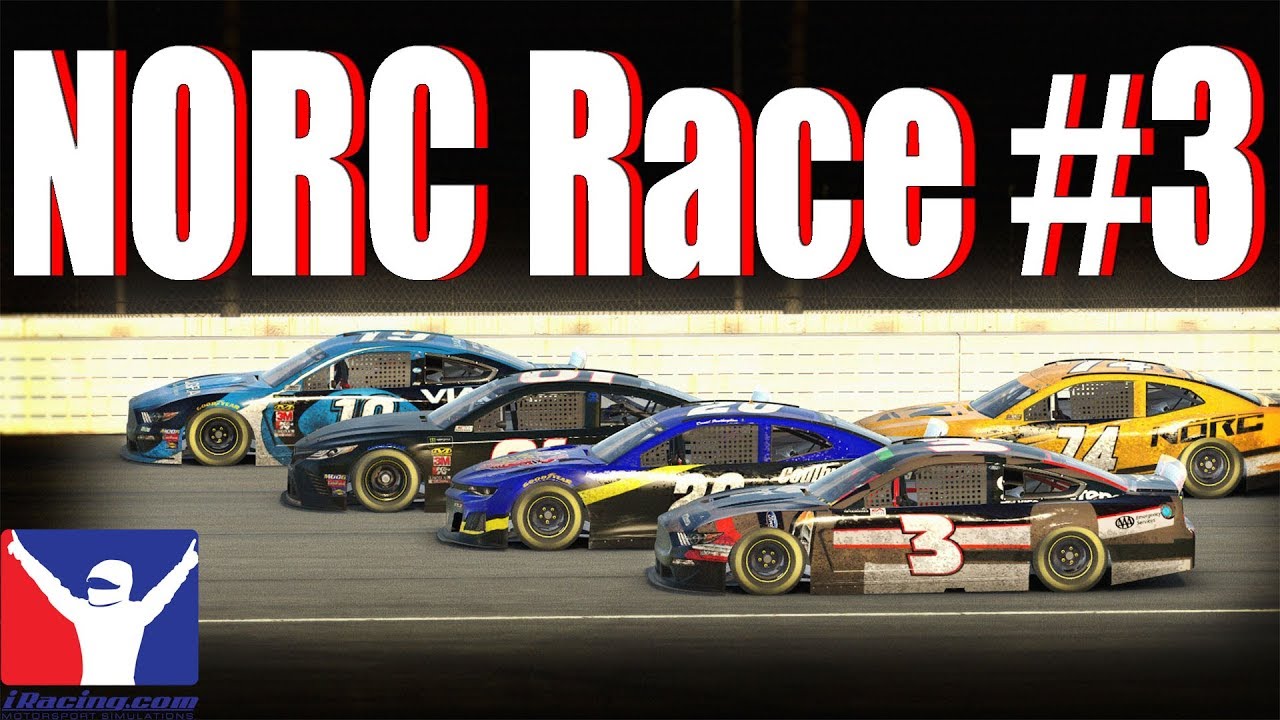NORC Season 10 Race 3 | Cup Cars @ Michigan | iRacing - YouTube