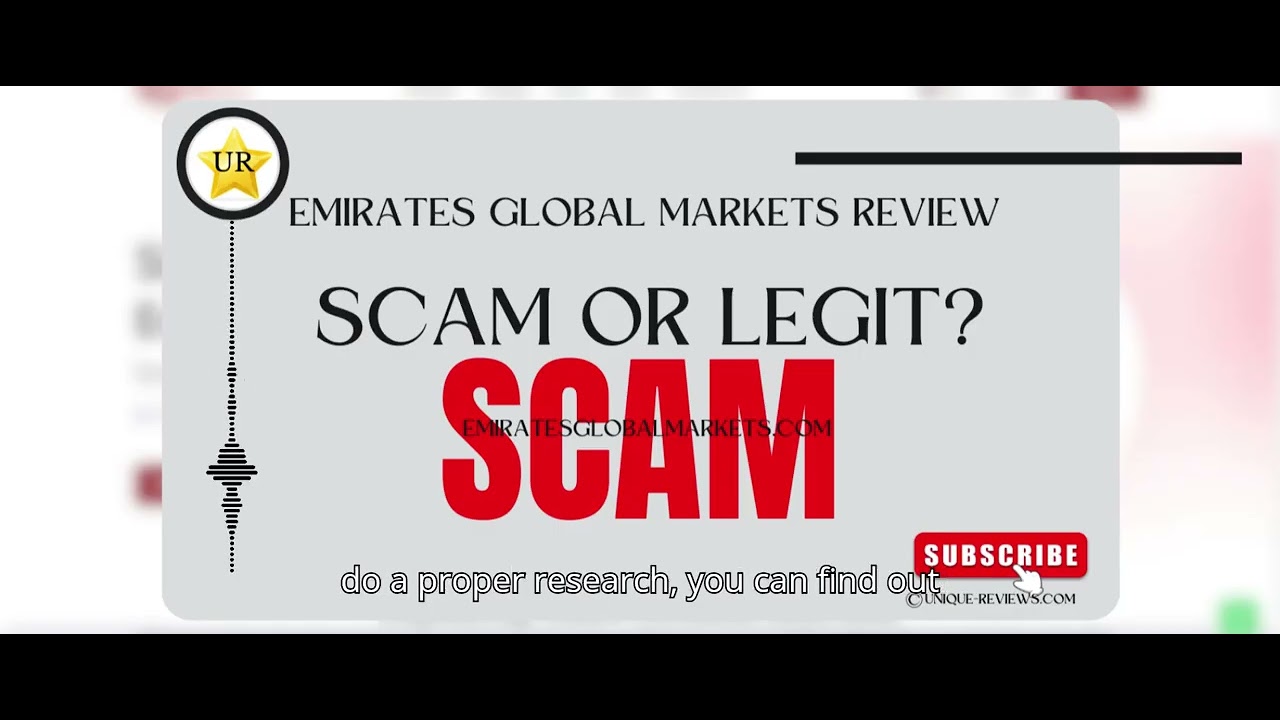 Emirates Global Markets Review emiratesglobalmarkets.com Scam? - YouTube