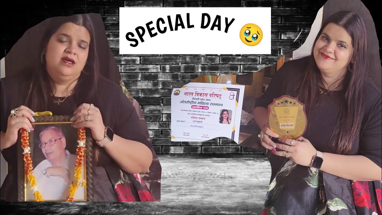 Miss u Dad🥹😔 Special Day of my life 🙂 ️ Thanks to all 🙏 Proud Women ️🧿 ...