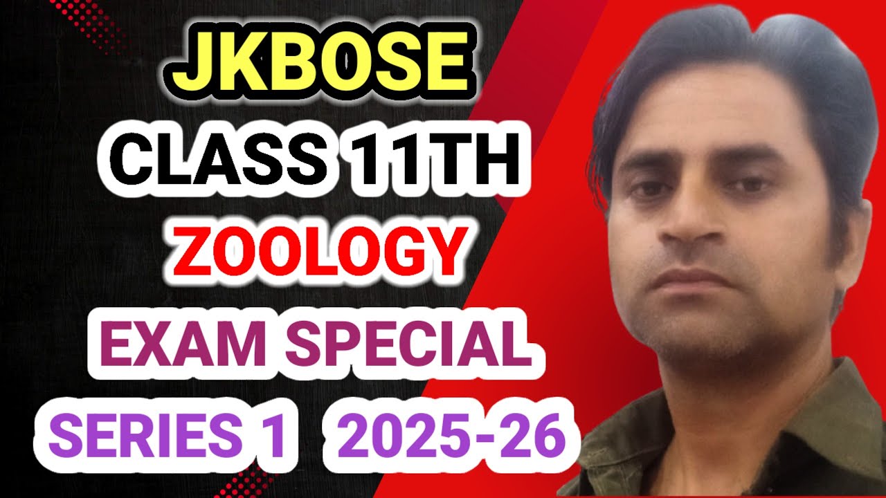 class 11th zoology important questions 📚 | series 1 | jkbose class 11 ...
