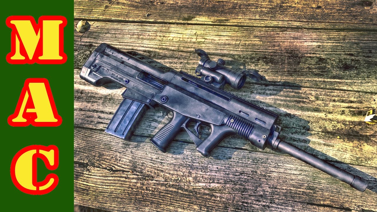 New DDI 12ga Puma Bullpup Shotgun based on QBZ-95 - YouTube