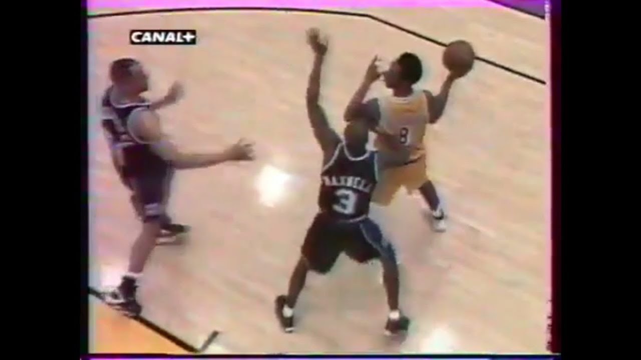 Kobe Bryant 26 Points 6 Ast Vs. Kings, 1999. - YouTube